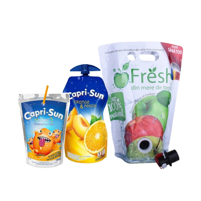 Best Custom Drink Pouches & Beverage Pouches Manufacturer